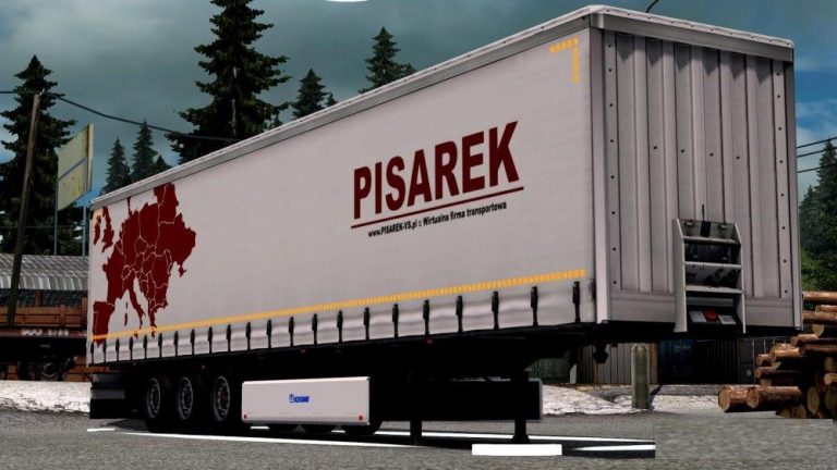 KRONE PROFILINER TRAILER MOD ETS2 - Euro Truck Simulator 2 mod / ETS2 mod