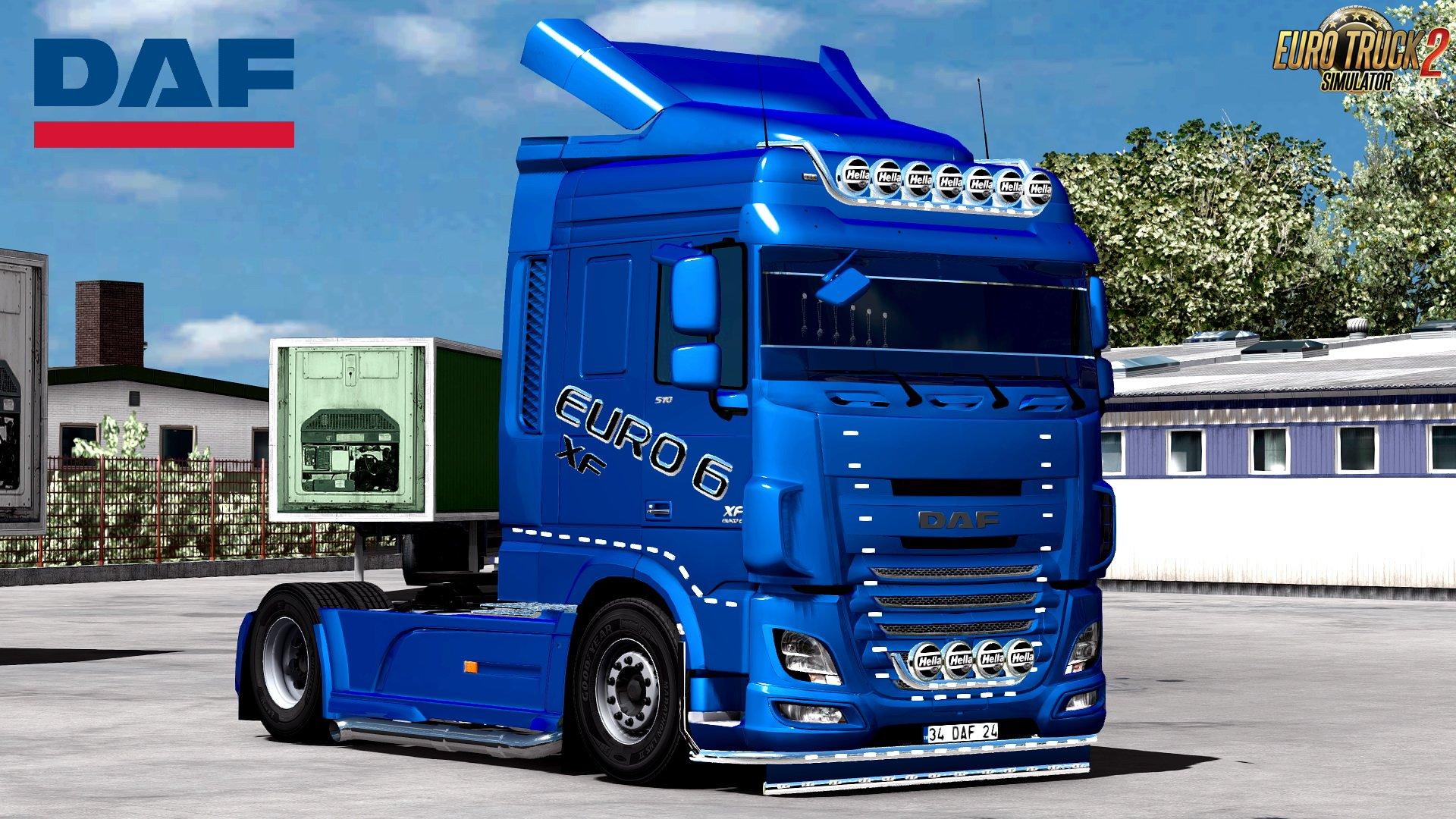 Daf Xf Euro 6 Edit By Buraktuna24 Update 1 31 X Ets2 Euro Truck