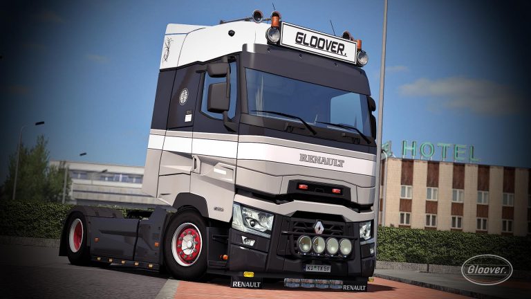 Light Improvements & Lowered Chassis Renault T v1.3 ETS2 - Euro Truck Simulator 2 mod / ETS2 mod