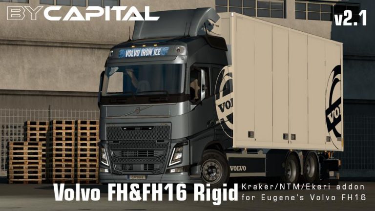 Rigid Chassis Addon For Eugenes Volvo Fhandfh16 2012 V2 1 Ets2 Euro