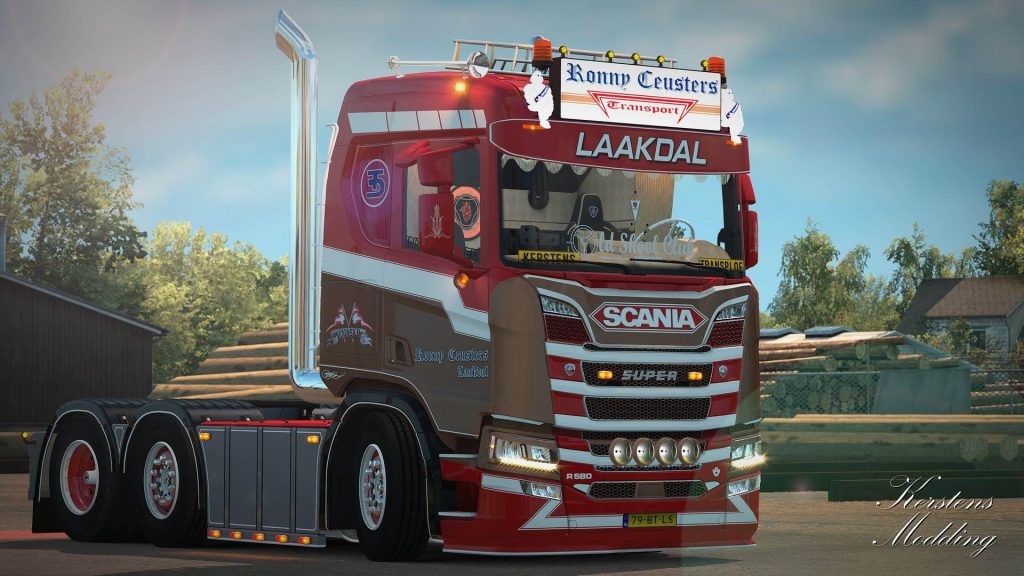 Ronny Ceusters Transport Skin V1 0 Mod Euro Truck Simulator 2 Mod